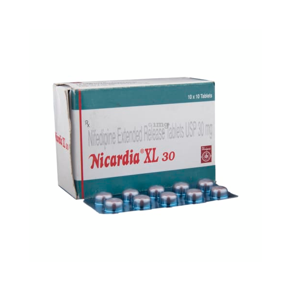 NICARDIA-XL 30 Nifedipine 30mg Extended-Release Tablet 1's price in the ...